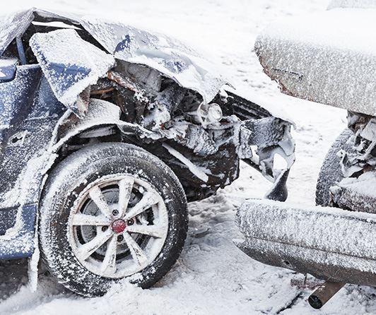 Main Causes of Winter Car Accidents | Action Law Group